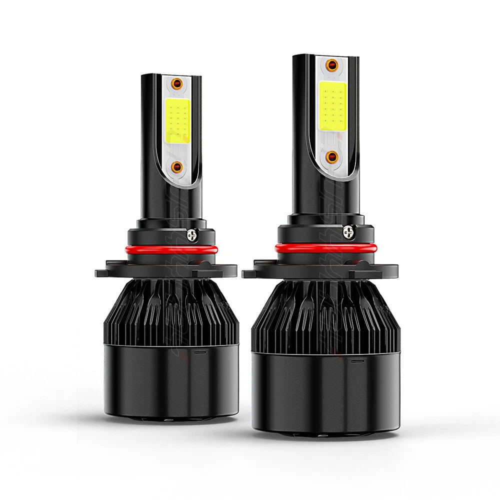 6000K LED Headlights Light Bulbs For Chevy Silverado 1500 2500HD 3500 ...