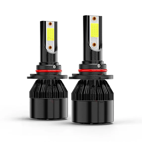6000K LED Headlights Light Bulbs For Chevy Silverado 1500 2500HD 3500 ...