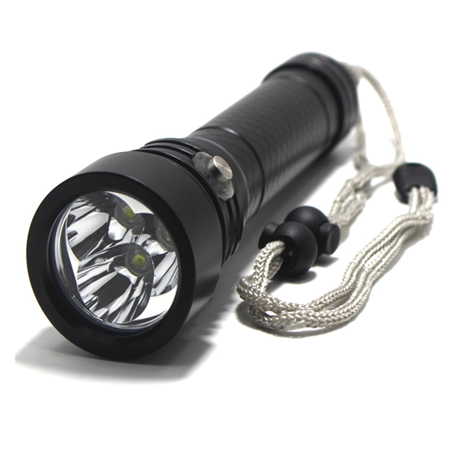 6000LM 3xXM-L2 LED Diving Flashlight 100M Underwater Light Diving Light ...