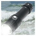 6000LM XM-L2 Diving Flashlight 100M 4-Mode Underwater Tactical Torch ...