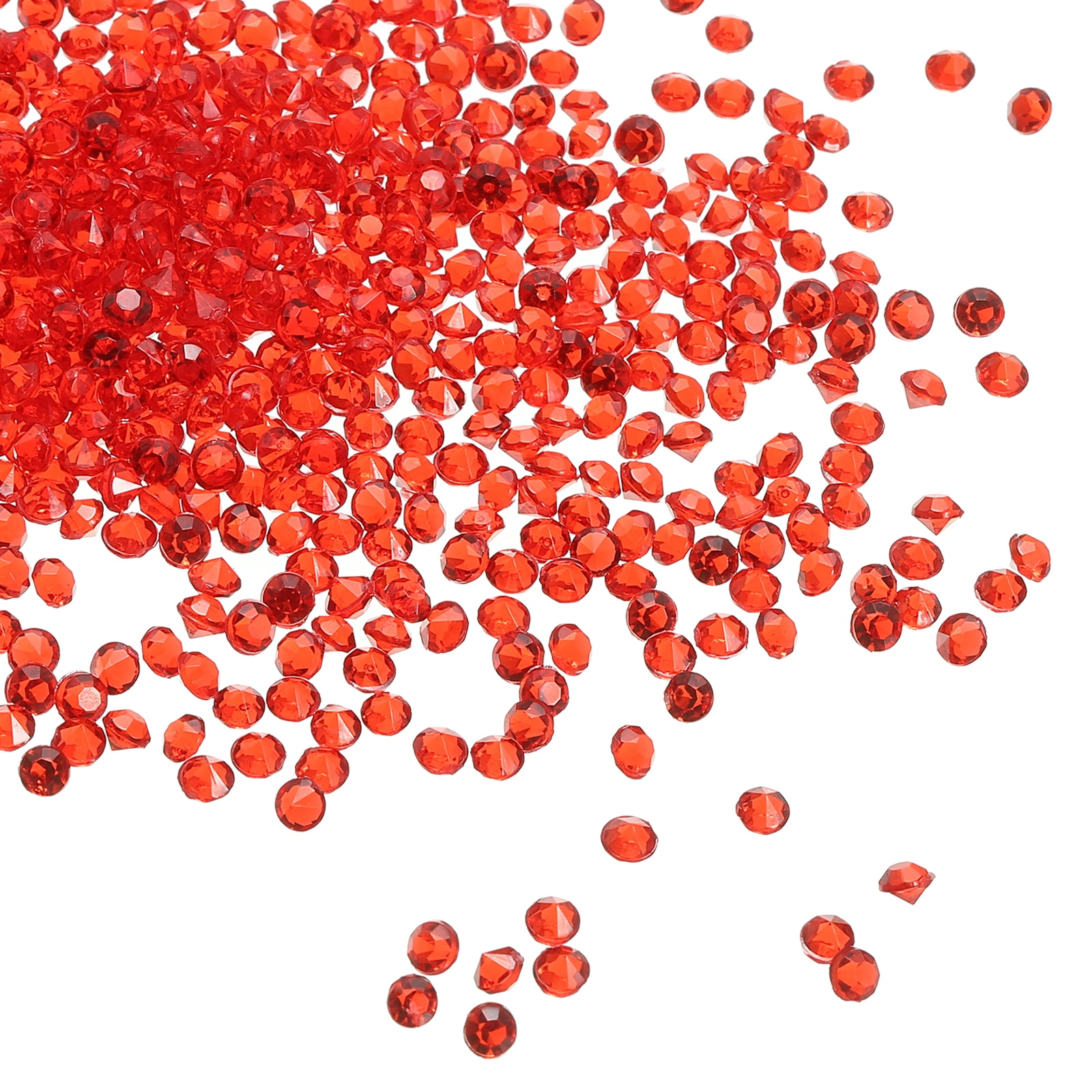 Uxcell 6000 Pcs Acrylic Wedding Diamonds 0.12 inch Table Scatter ...