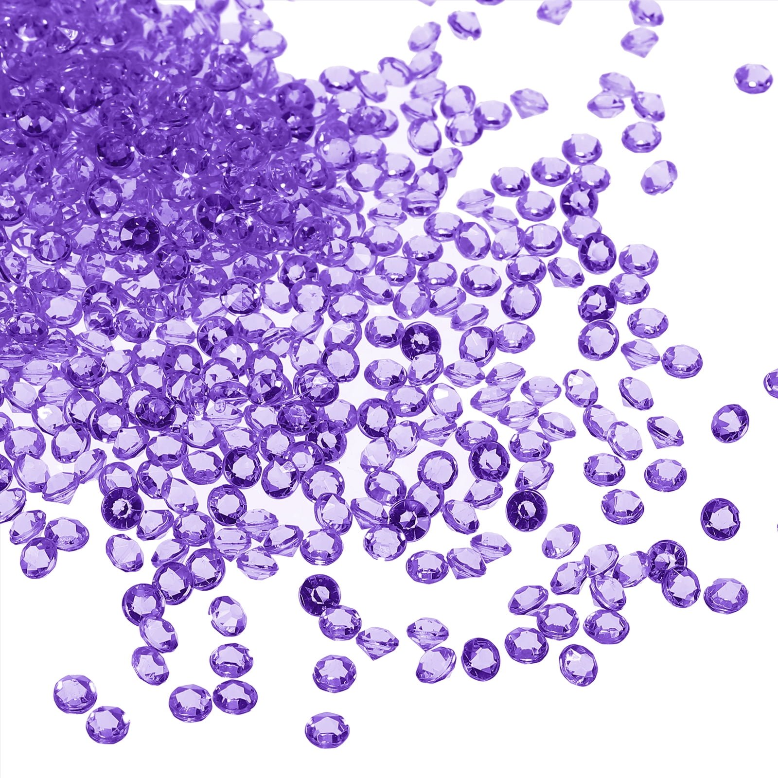 6000Pcs Acrylic Wedding Diamonds 4mm Table Scatter Confetti Crystals ...