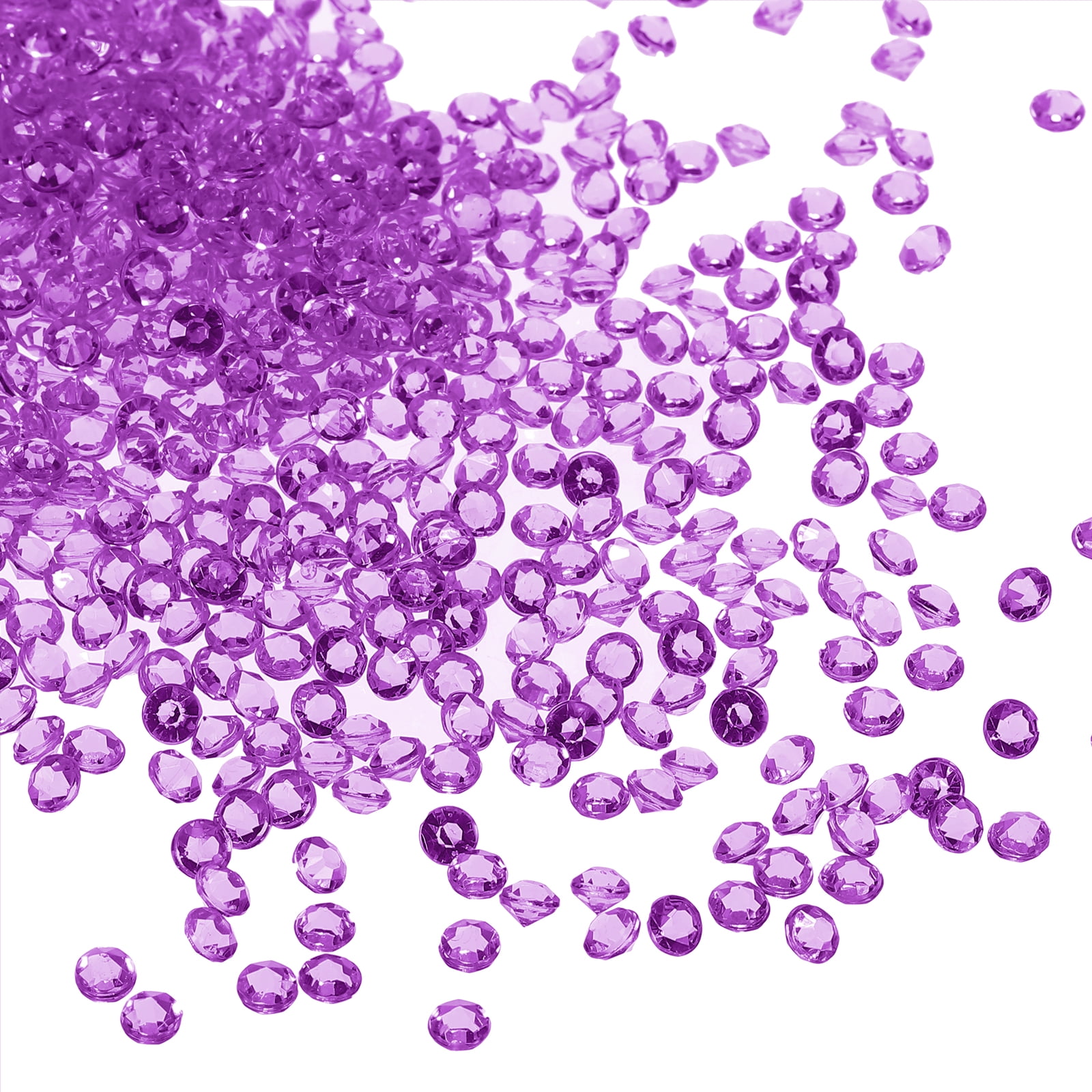 6000Pcs Acrylic Wedding Diamonds 4mm Table Scatter Confetti Crystals ...