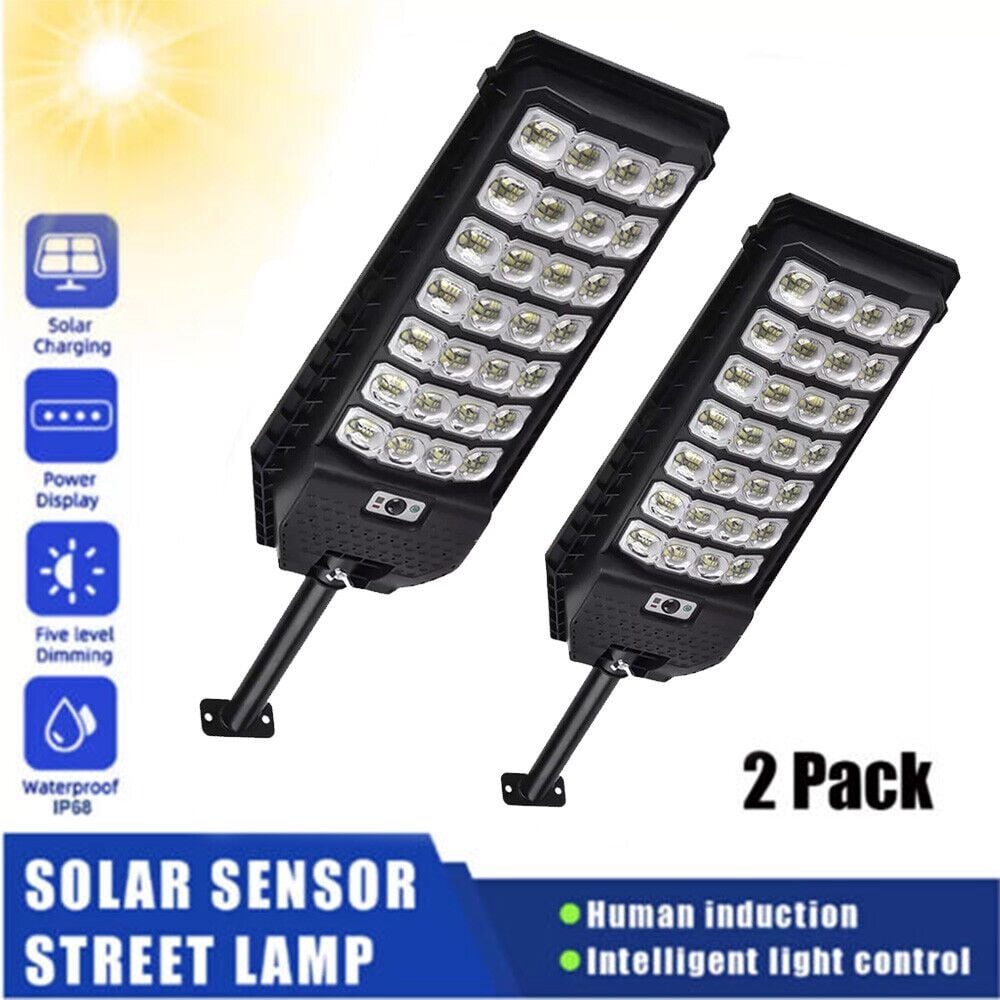 6000W Commercial Solar Street Lights LED Outdoor Dusk to Dawn Super ...