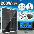 6000W Full Complete Solar Panel + Power Generator Home RV Off-Grid ...