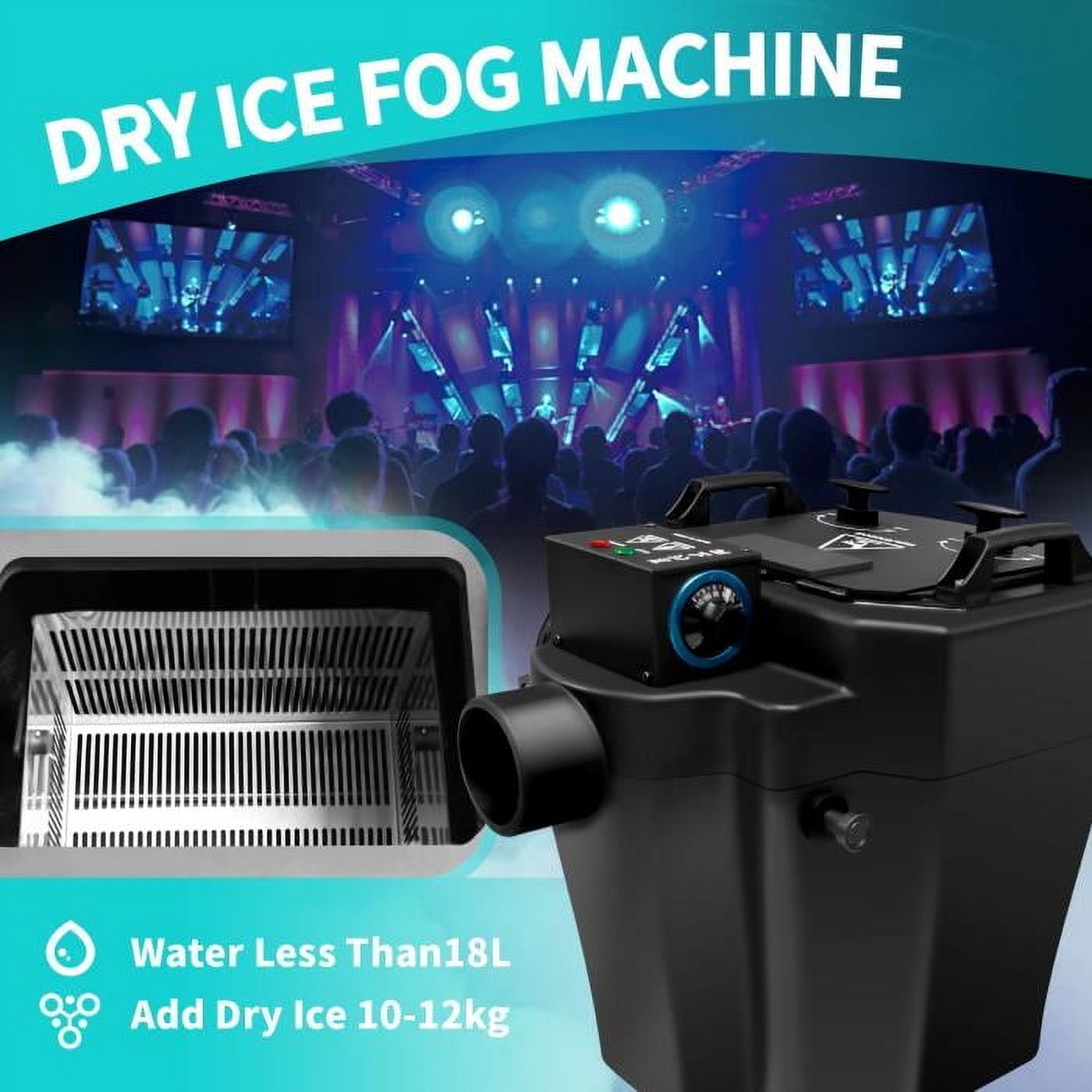 6000W High - Performance Dry Ice Fogger with 18L Reservoir & 10 - 12KG ...