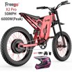 Freego X2 Pro 50MPH Electric Dirt Bike for Adults,Electric Motorcycle ...