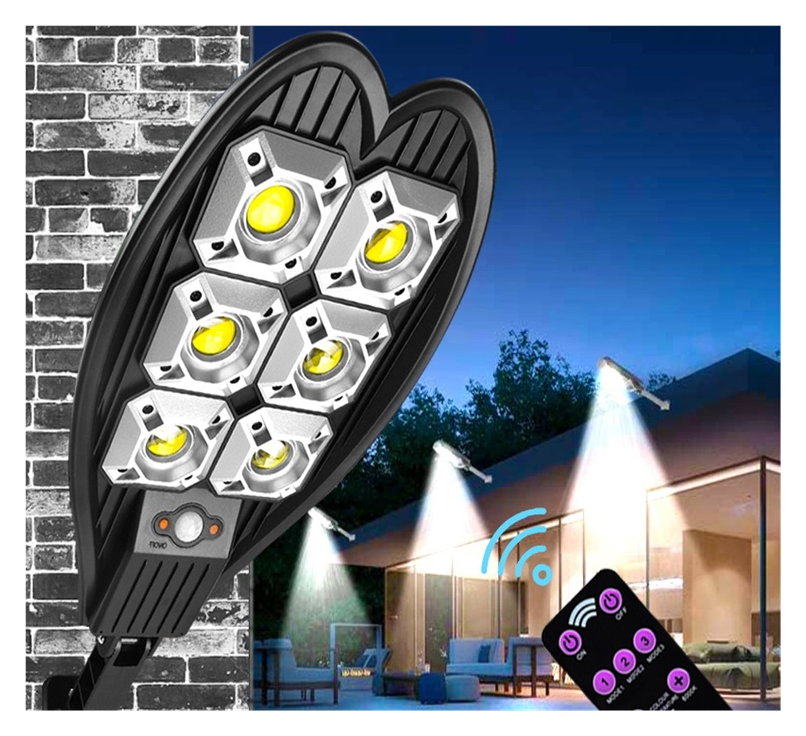 6000Watts 108LEDsolar Street Lights Outdoor Waterproof IP67 Waterproof ...
