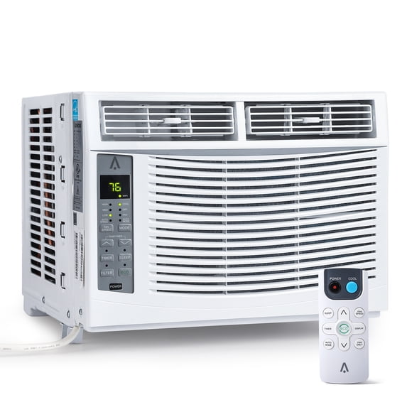 6000btu Window Air Conditioner,115V Air Conditioner Window Unit With ...