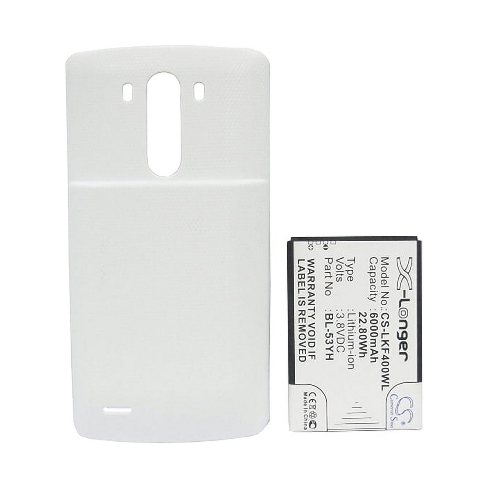 6000mAh BL-53YH Battery for LG VS985 D855AR D850 D830 D855K D851 G3 ...