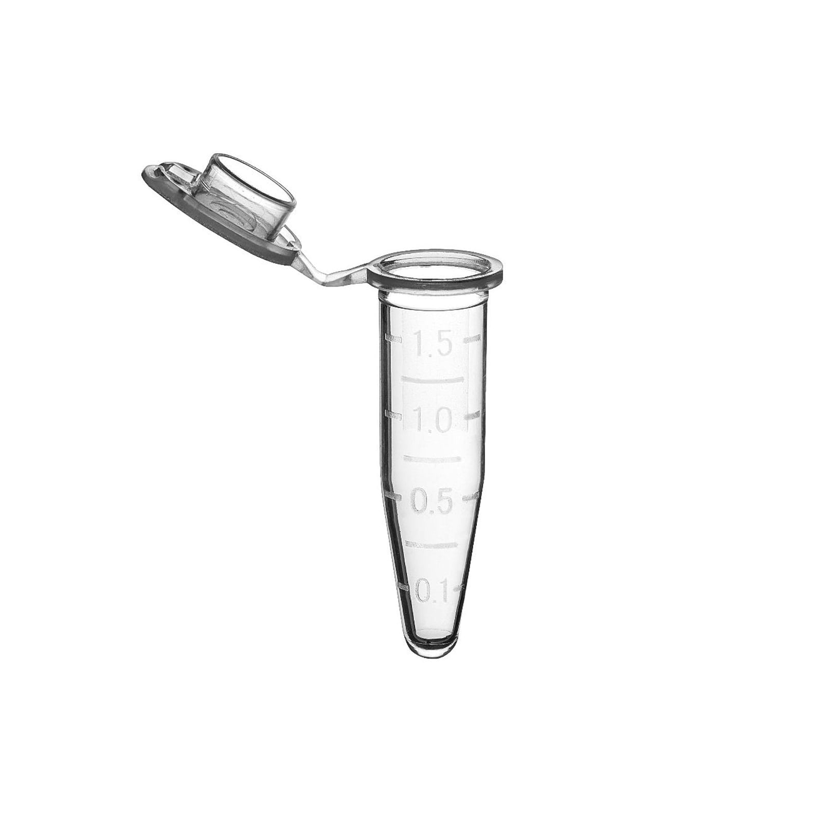 1000pcs 1.5ml Microcentrifuge Tube, Conical, Lock Cap, Sterile DNase ...