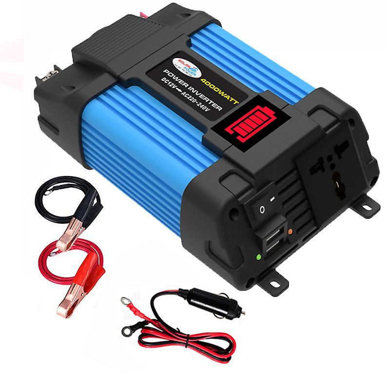 6000w 12v To 220v/110v Car Power Inverter Converter Charger Adapter ...