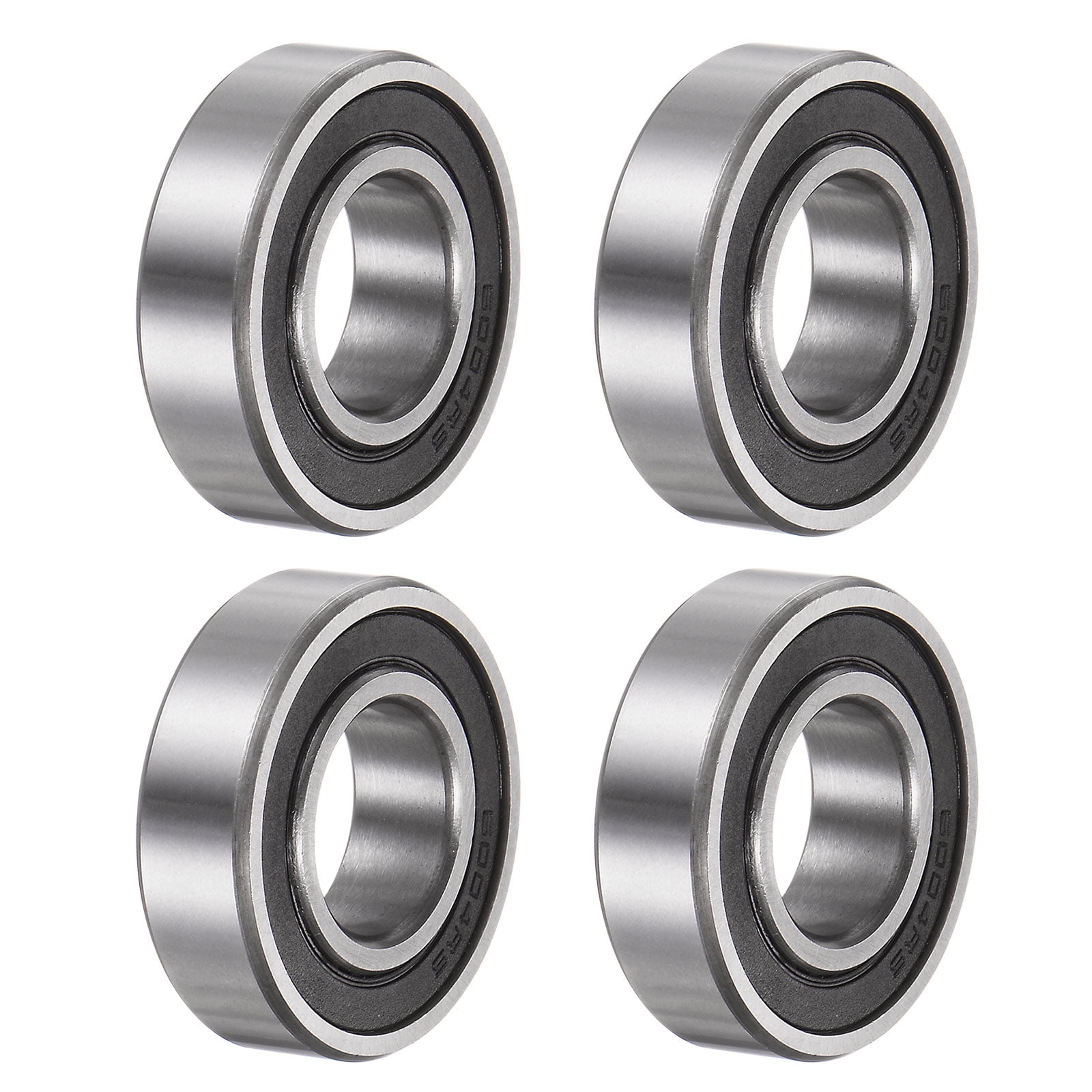 6004-2RS Deep Groove Ball Bearings, Chrome Steel ABEC5 Double Rubber Sealed Bearing 20mm x 42mm ...