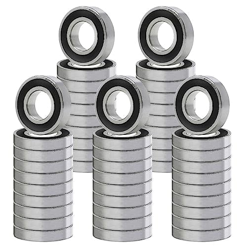 6005-2RS Ball Bearing Supreme Rubber Sealed 25x47x12mm 6005 2RS (50Pcs ...