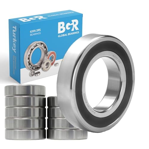 6005-2RS Bearing (30 Units) - Lubricated Chrome Steel Sealed Ball ...