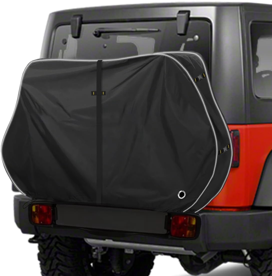 600D Bike Cover for Transport 1-2 Bikes, Heavy Duty Waterproof ...