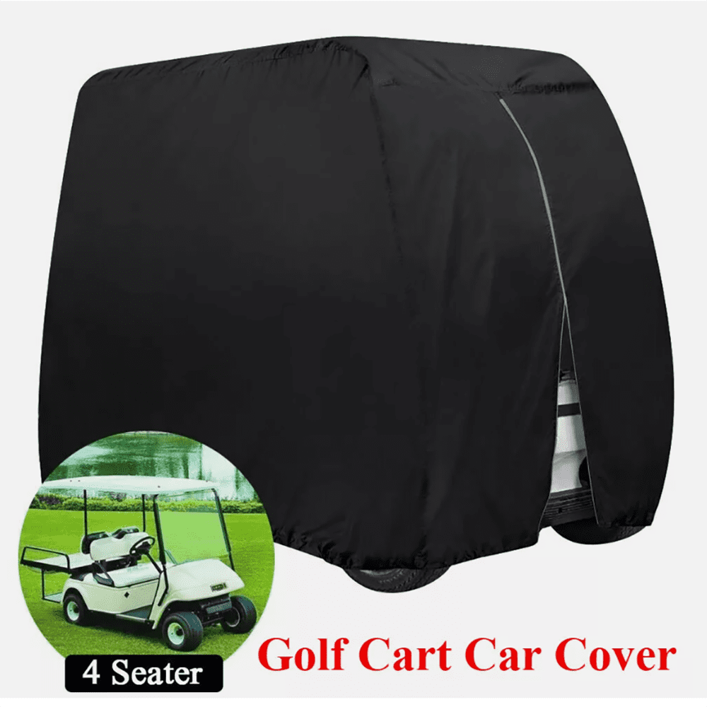 600D Heavy-Duty Waterproof Golf Cart Cover – Fits Club Car, EZGO ...