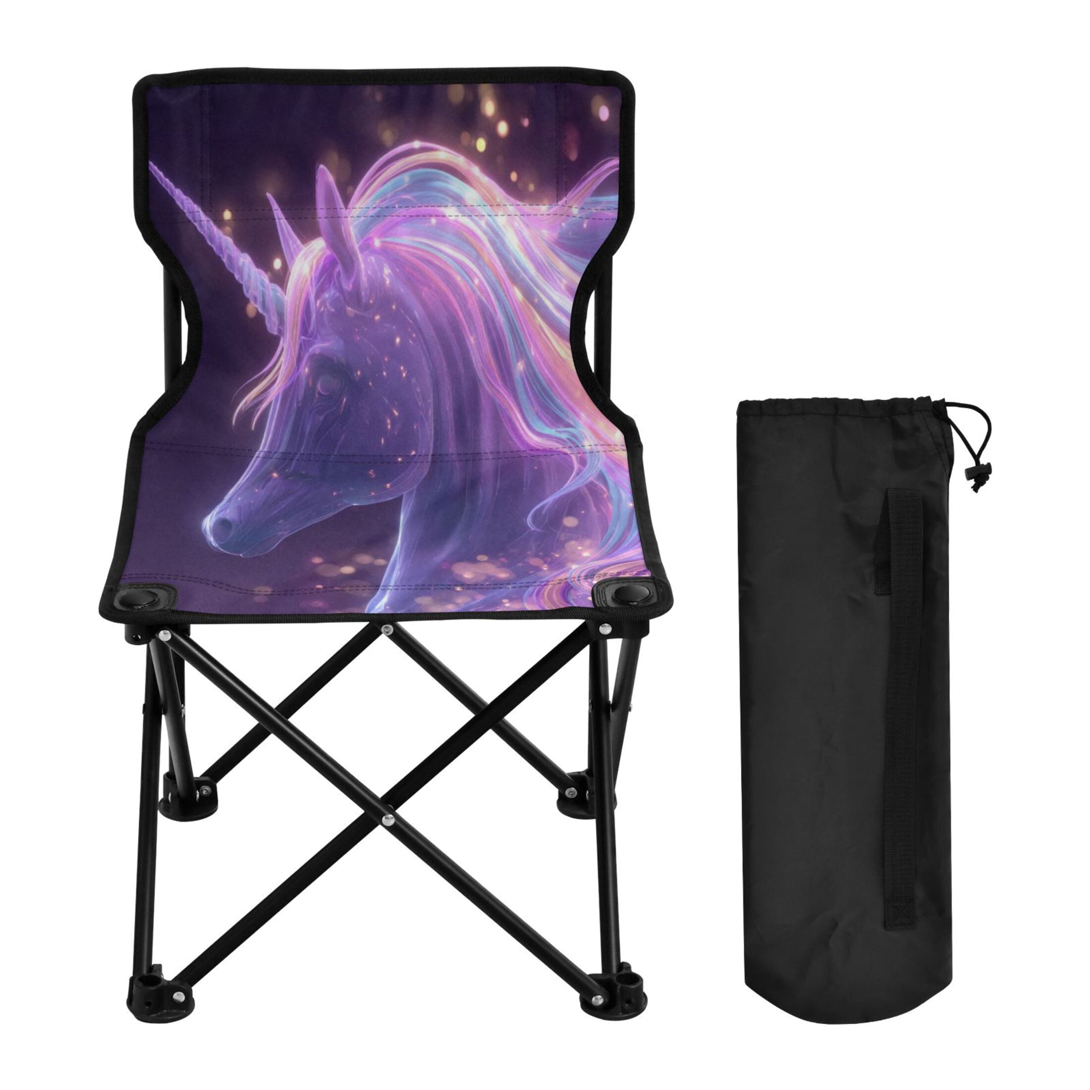 600D Oxford Camping Chair Portable Foldable Chair Supports 220 lbs for ...