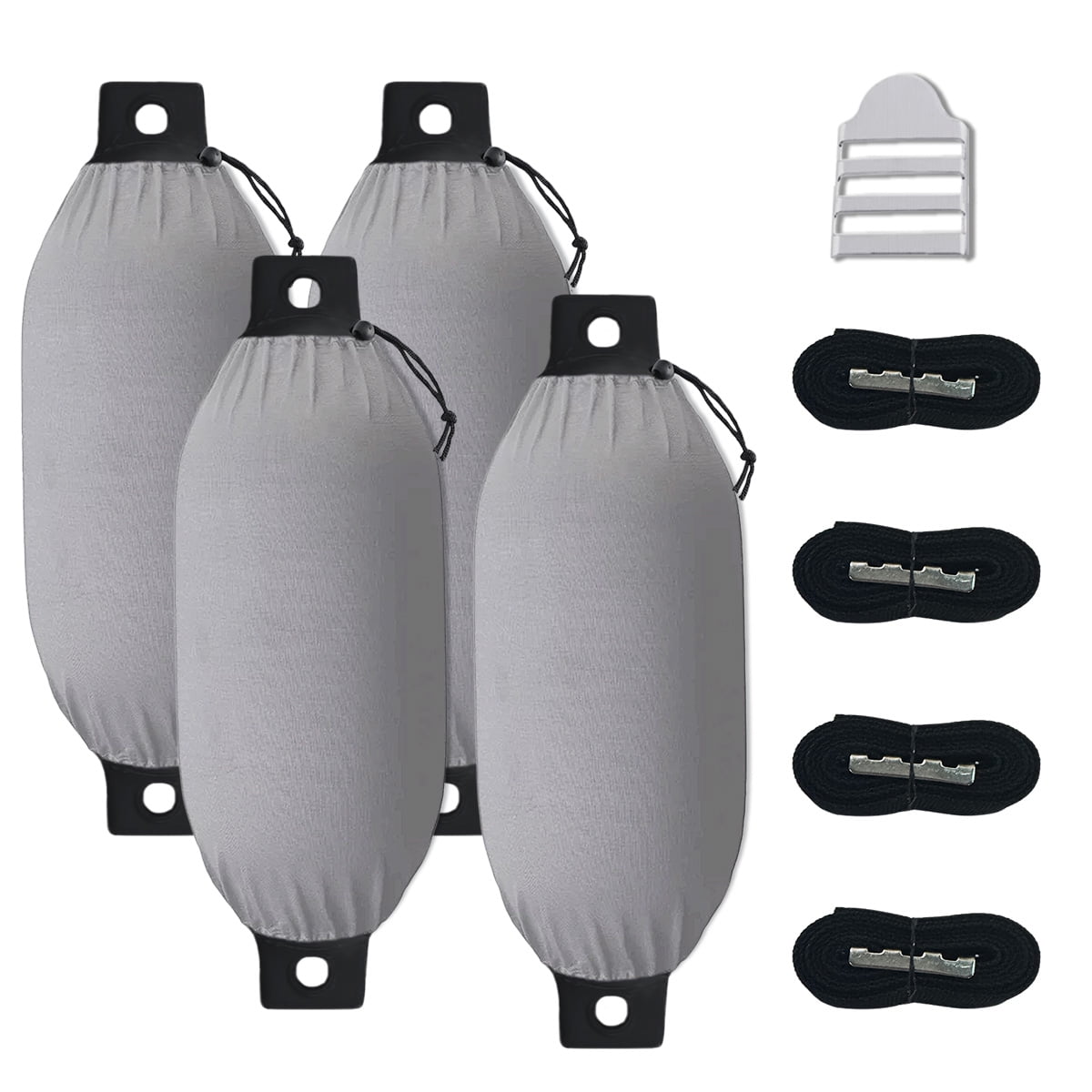 600D Oxford Fabric Boat Fender Cover Fade and Tear Resistant, 4-Pack ...