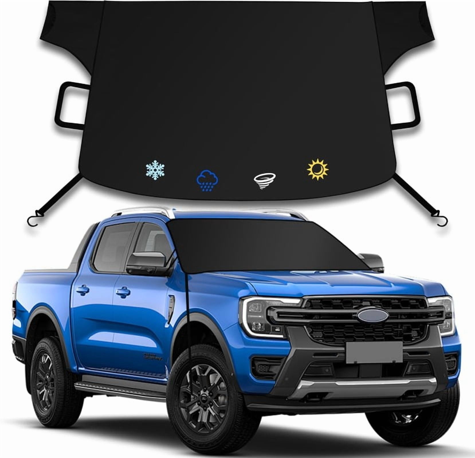 600D Windshield Cover for Ice and Snow,New Upgraded Heavy Duty ...