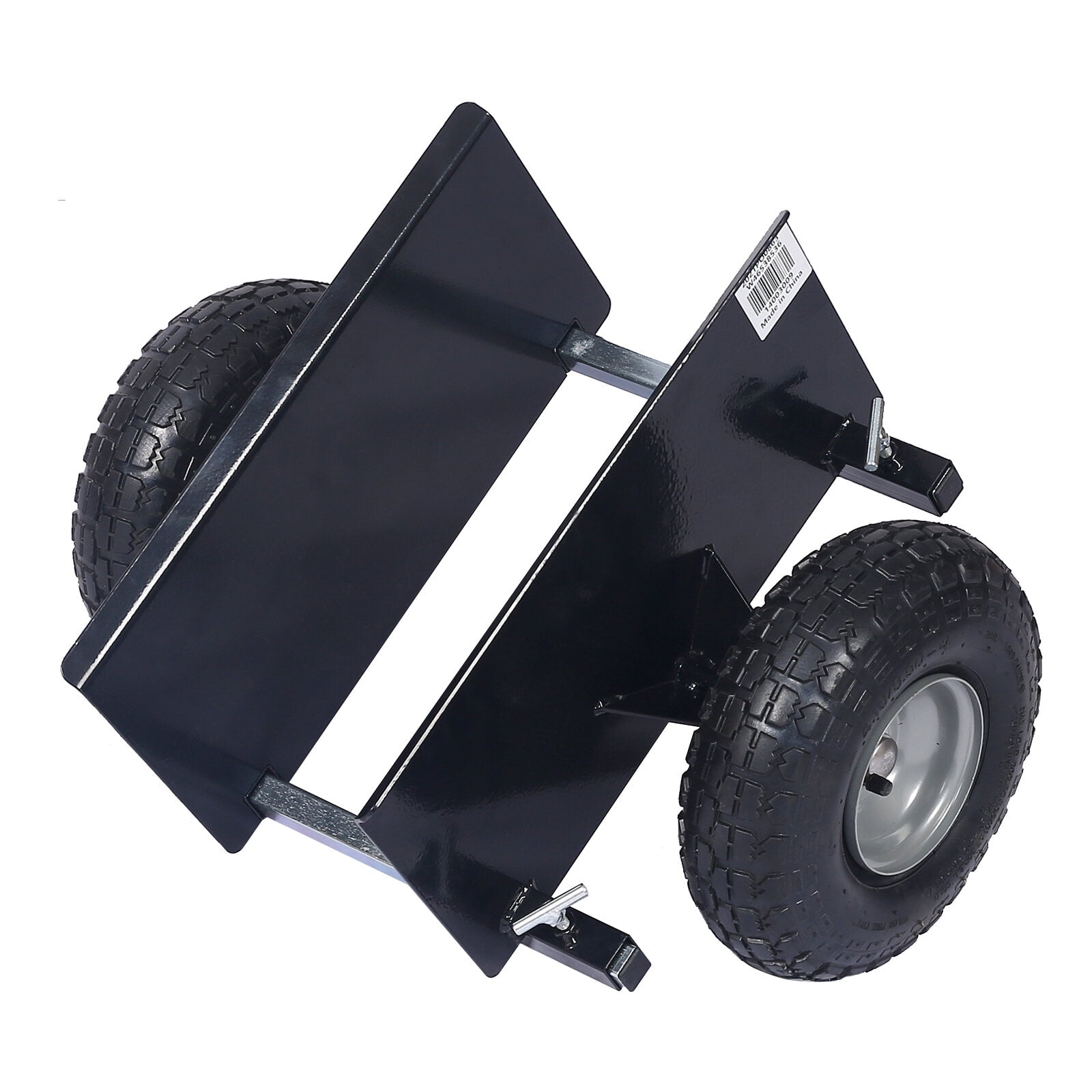 600LB Heavy Duty Panel Dolly with 10" Pneumatic Wheels, Alloy Steel ...