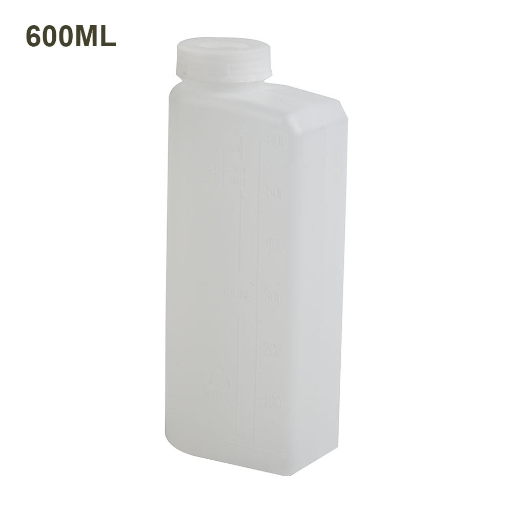 600ML 2 Stroke Fuel Petrol Oil Mixing Bottle 25:1/50:1/40:1 Chainsaw ...