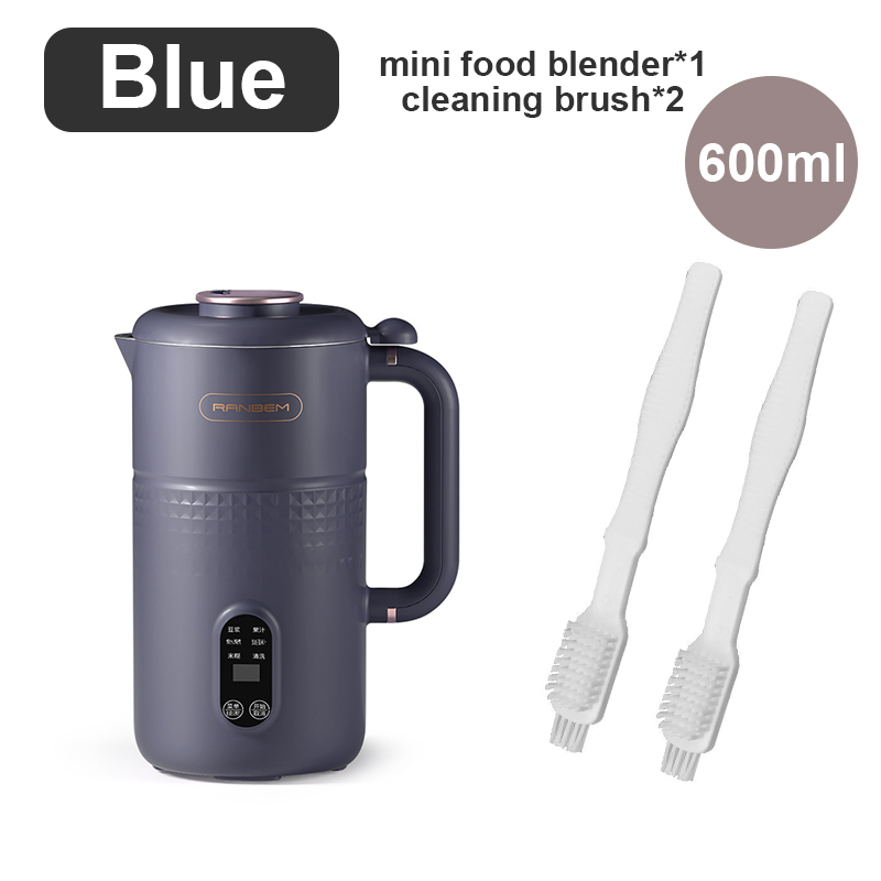 600ML Food Blender for 2-3 People Mini Food Mixer with Heating 220V ...