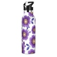 600ML Stainless Steel Insulated Cup Sports Water Bottle Portable ...