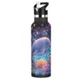600ML Stainless Steel Insulated Cup Sports Water Bottle Portable ...