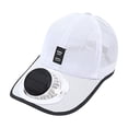 600Mah Large Capacity Solar & Usb Rechargeable Mesh Fan Hat, Breathable ...