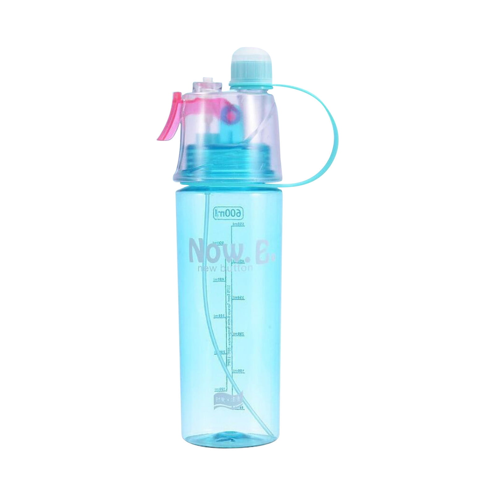 600Ml Sports Water Bottle for Cycling, Pc Material Lightweight Squeeze ...