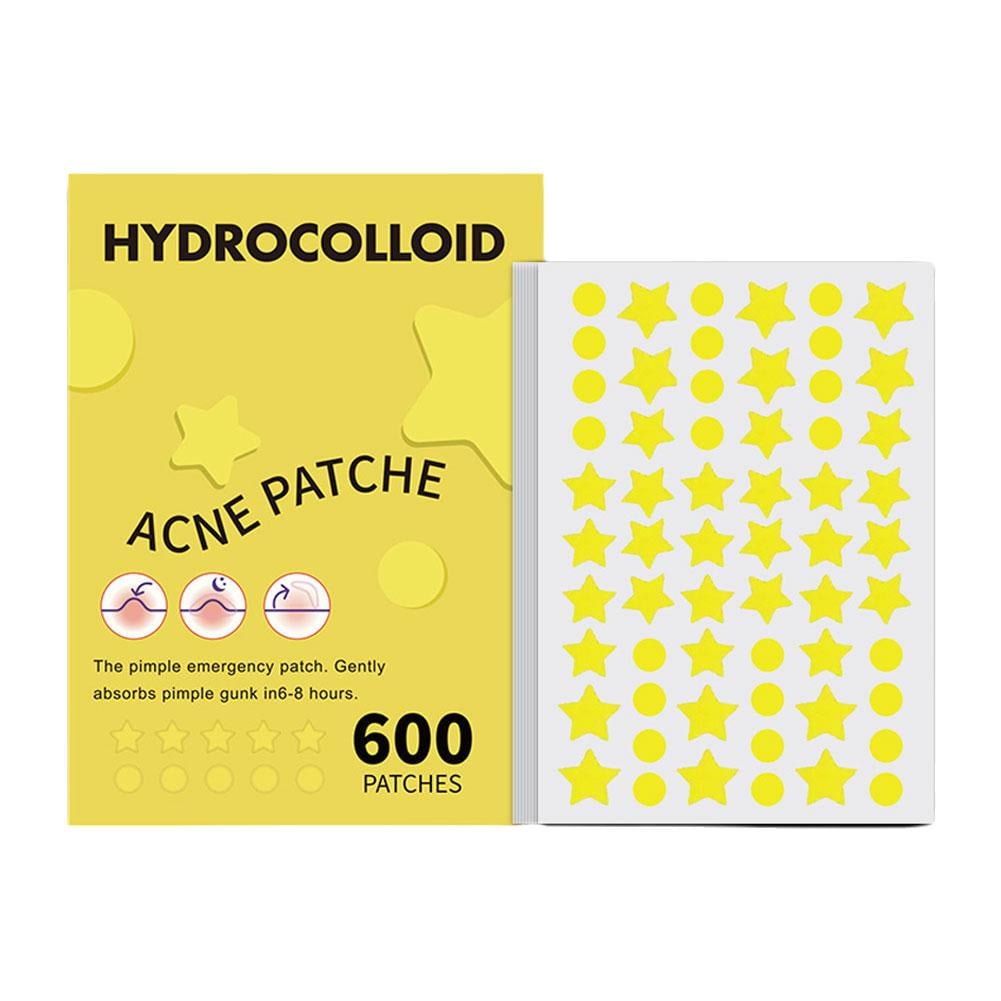 600PCS/SET Star Pimple Patch Acne Colorful Invisible Acne Stickers Skin ...