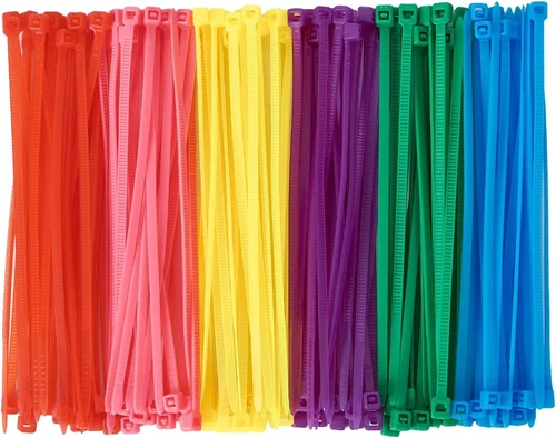 600Pack 8 Inch Multi Colors Heavy Duty Cable Zip Ties For Indoor And ...