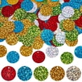600Pcs 5 Colors Ornament Accessories PVC Plastic Paillette/Sequins ...