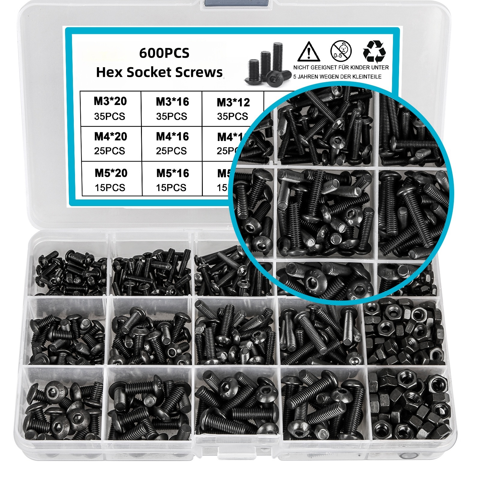 8 x 1.25 mm 12 Point Nuts Thread Stud with 1.50 in. Long, Polished ...