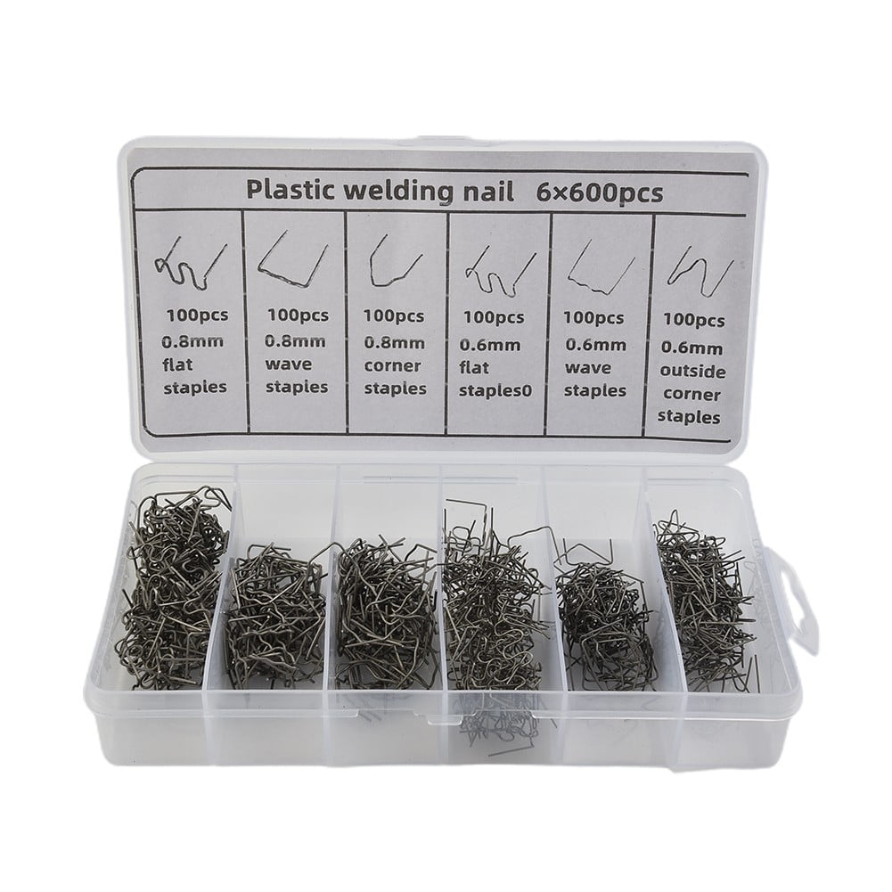 600PCS Plastic Repair Machine Welding Hot Stapler Bumper Welder Staples ...