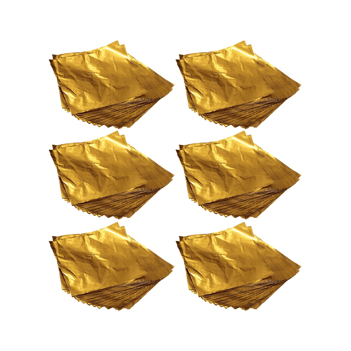 600Pcs Square Sweets Candy Chocolate Lolly Paper Aluminum Foil Wrappers ...