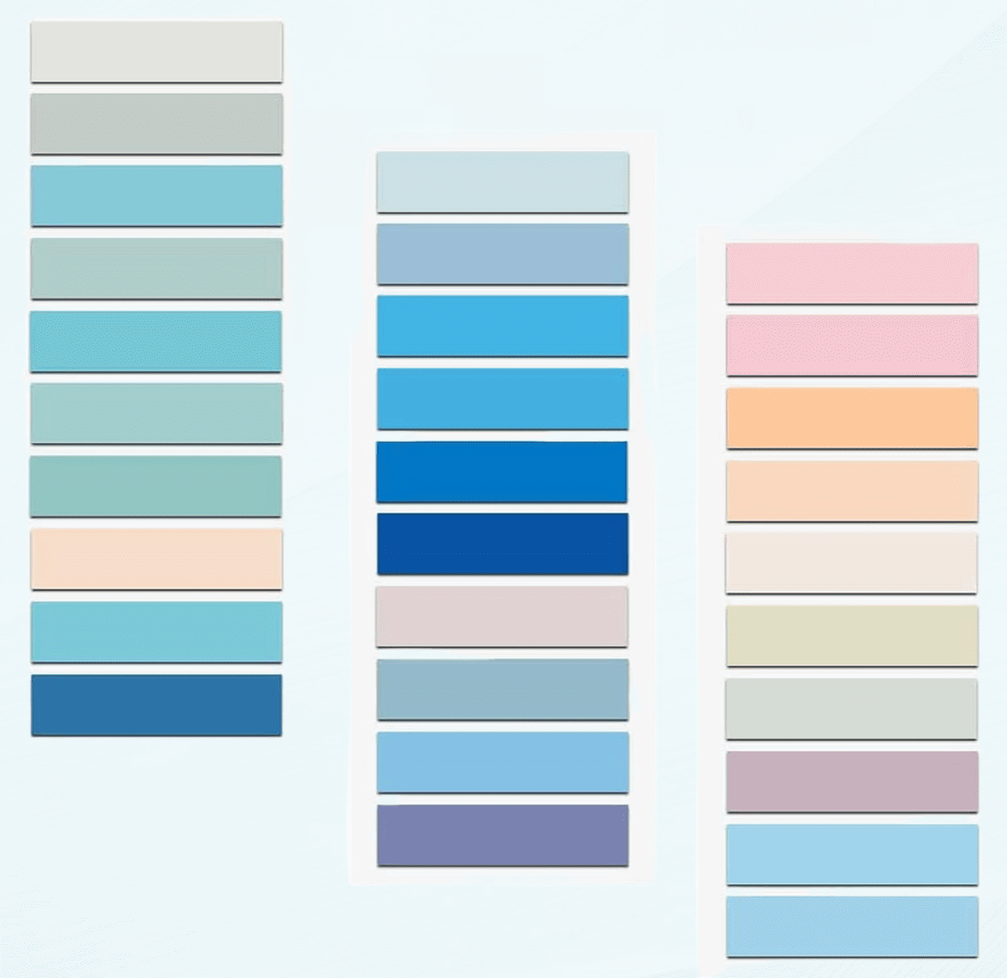 600Pcs Sticky Tabs, Index Tabs Writable and Repositionable File Book ...