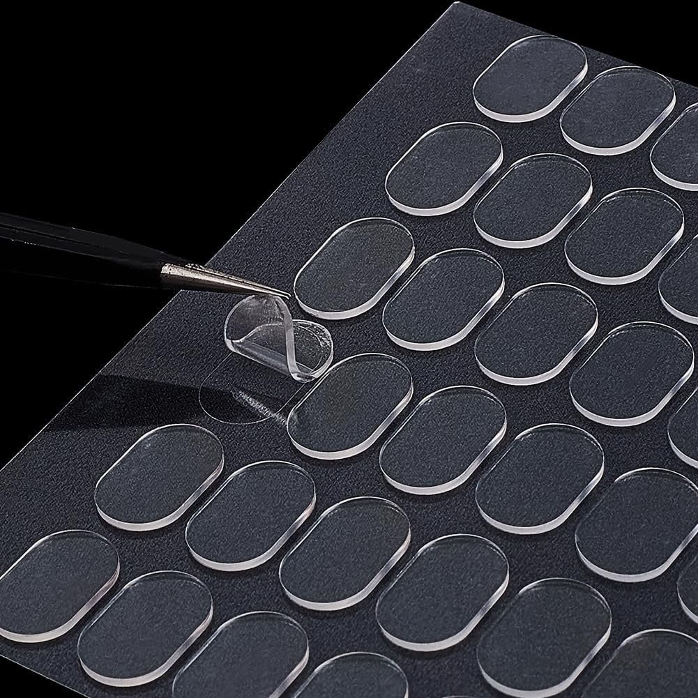 600Pcs Transparent Double Sided Tape Acrylic Sticker Adhesive Sticky ...