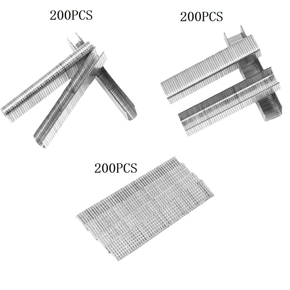 600Pcs U/ Door /T Shaped Nail Shaped Stapler for Wood Furniture ...