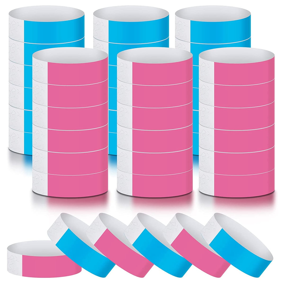 600Pcs Waterproof Hand Bands Neon Wrist Bands for Events Concert ...