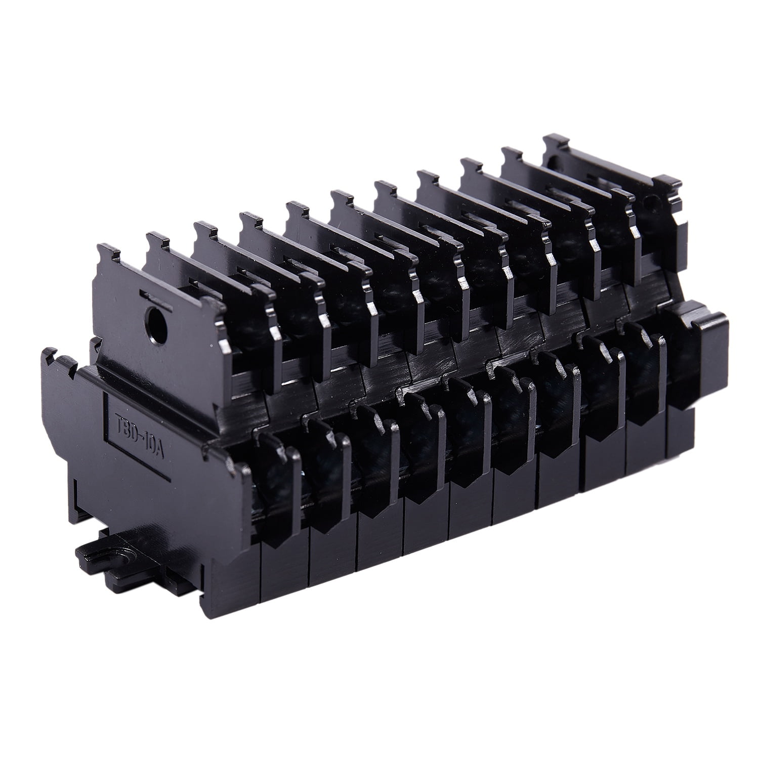 600V 10A 10 Position Double Level Screw Terminal Block Strip - Walmart.com 600V 10A 10 Position Double Level Screw Terminal Block Strip - Walmart.com
