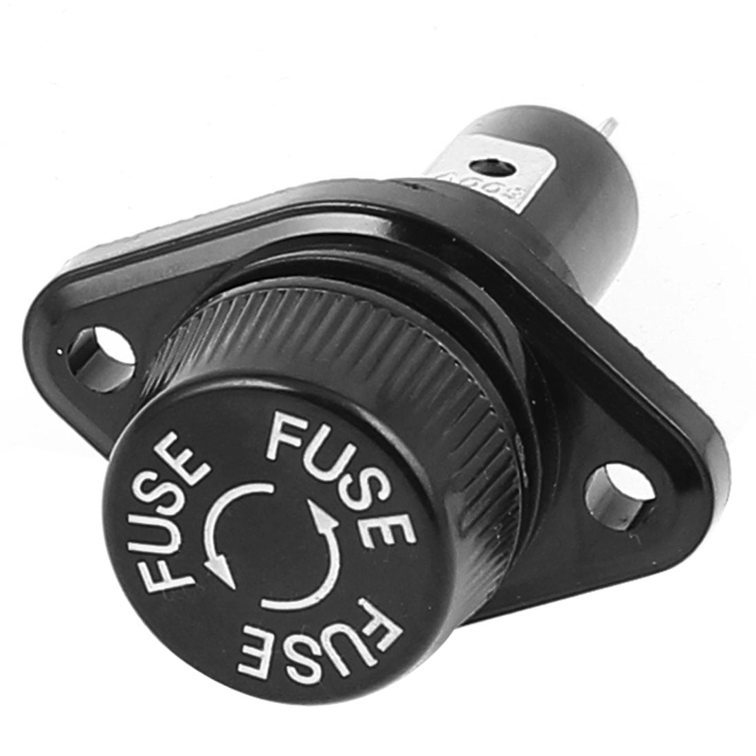 600V 30A 2 Terminal Panel Mounting 10 x 38mm Fuse Holder Socket ...