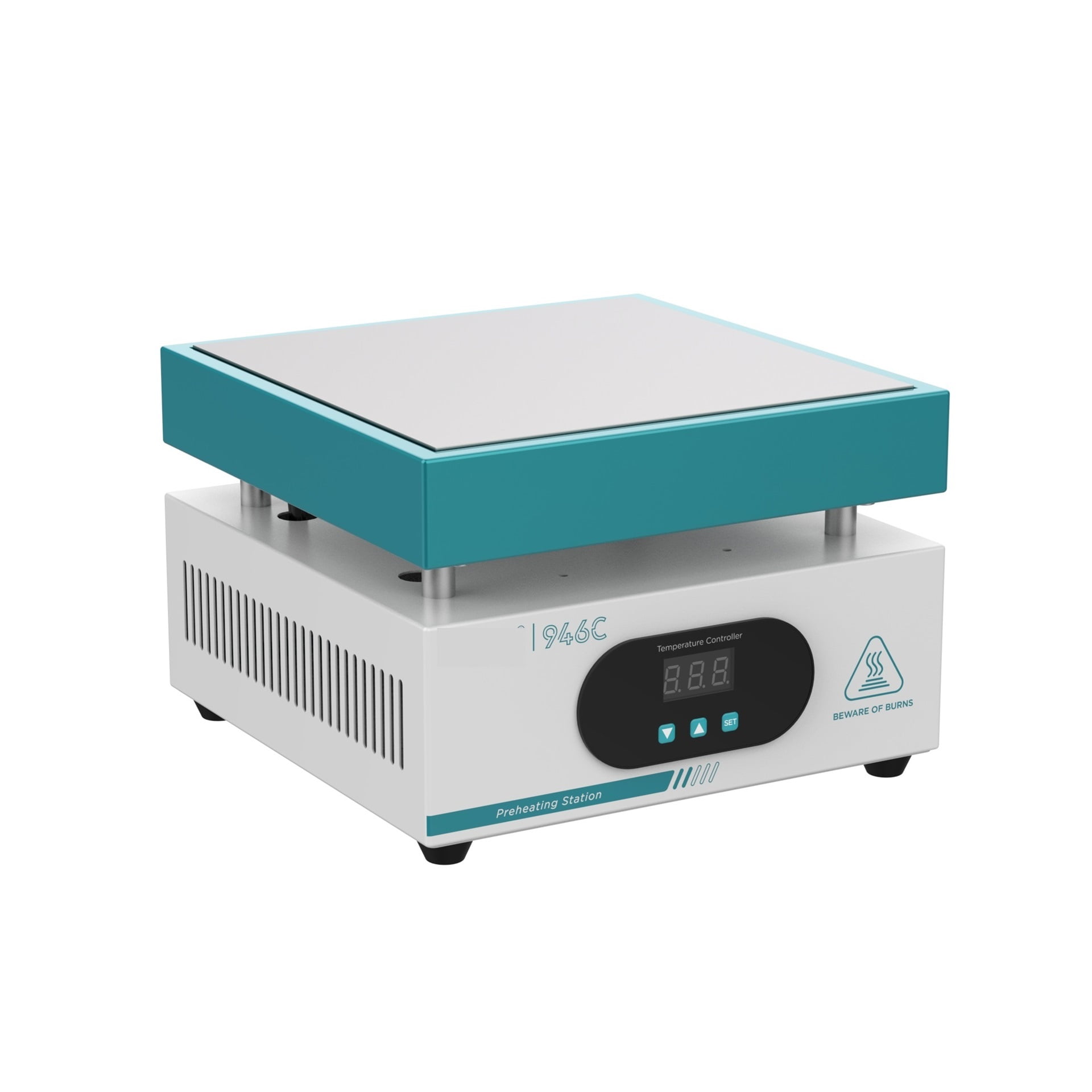 600W 946C Electronic Hot Plate Preheat Preheating Station 200x200mm For ...