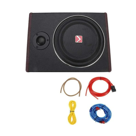 600W Car Ultra-thin Subwoofer Active Under Seat Speaker Stereo Power ...