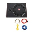 600W Car Ultra-thin Subwoofer Active Under Seat Speaker Stereo Power ...