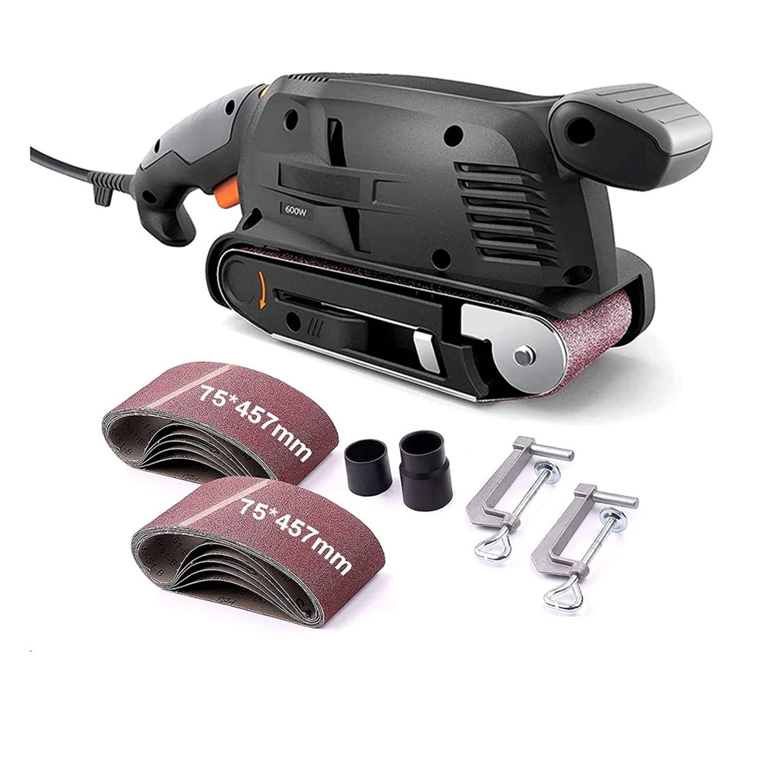 600W Electric Belt Sander Variable Speed Power Sander Copper Motor ...