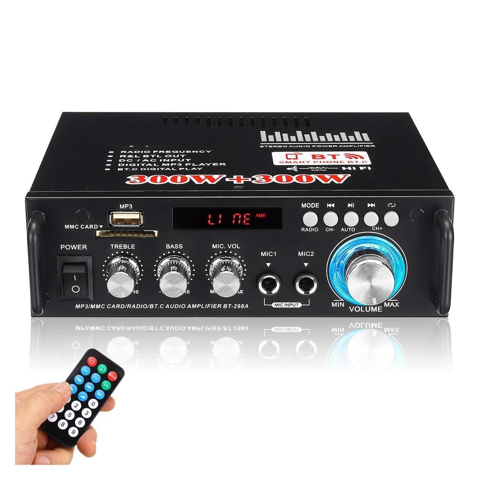 600W Home Professional Amplifier Amplifier Subwoofer Amplifier Home ...