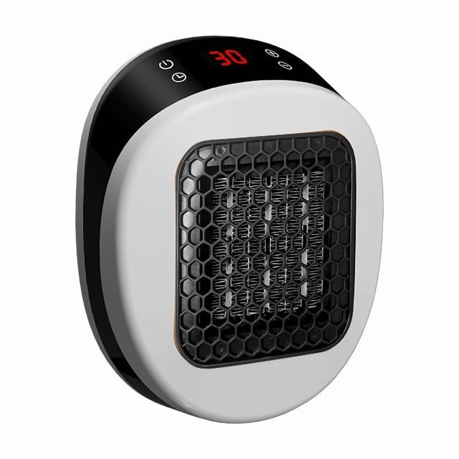600W Mini Space Heater With Temperature Detection, Remote Wall Outlet ...