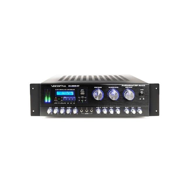 600W Professional Rackmount Karaoke Amplifier with FX - Walmart.com